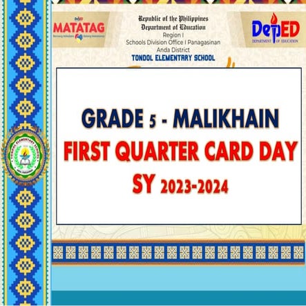 certificate of recognition first Quarter | PDF