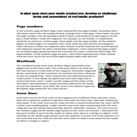 Style sheet for magazine | PDF