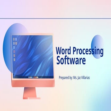 Quarter 1 G4-L6 WORD PROCESSING SOFTWARE.pptx