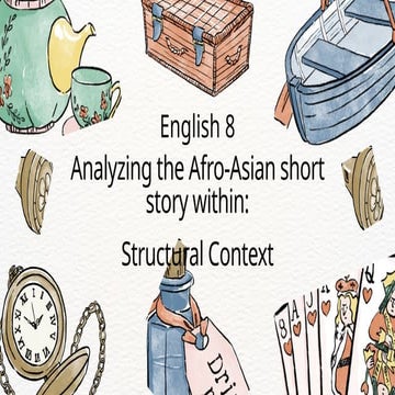 Analyzing Literary Text:Conflict, Character, & Characterization | PPTX