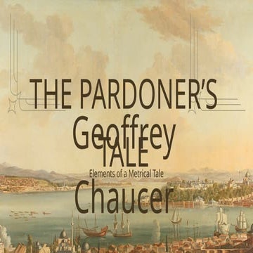 Quarter 1 Lesson 2.2- Elements of Metrical Tale.pptx