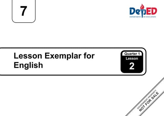 Quarter 1_LE_English 7_Lesson 4_Week 4.pdf | Educational Assessment ...