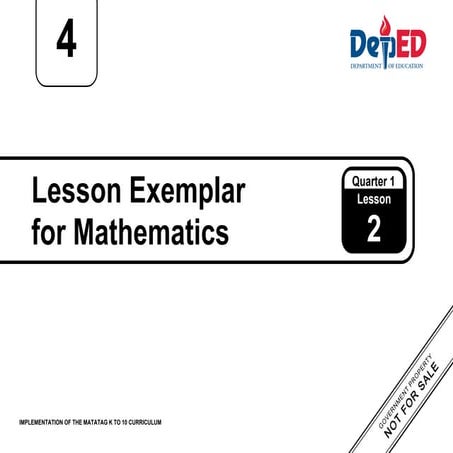 Q1_LE_Mathematics 4_Lesson 2_Week 2.pd,f | PDF