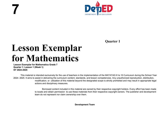 Mathematics 7:Lesson 1- Week 1 Exemplar .pdf