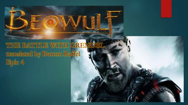 Beowulf summary | DOC