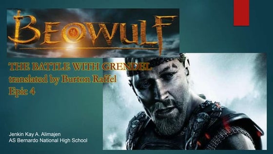 The-epic-story of "the story of-beowulf" | PDF