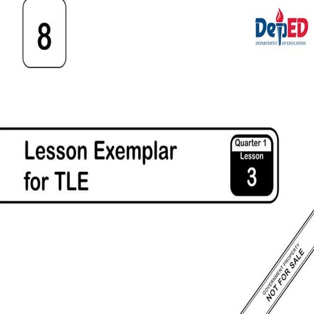 Q1_Lesson Ex3mplar_TLE 8_Lesson 3_Week 3 | PDF