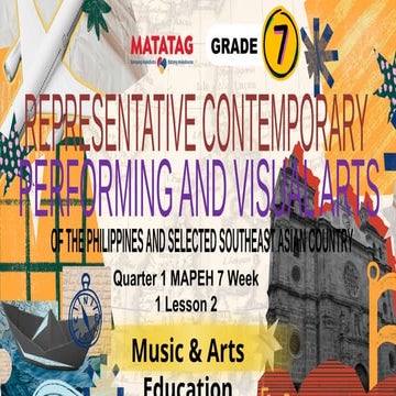 Q4 MUSIC & ARTS WEEK 1-2 "Integrative creative works of selected ...