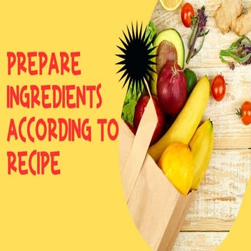 Purchasing, Receiving, and Storing Food | PPTX