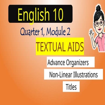 Q1_Textual_Aids.pptx Grade 10 English MELC-based lesson | PPTX