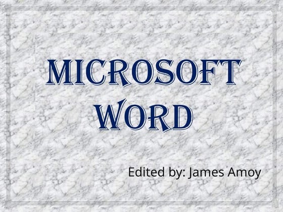 Introduction to MS Word | PPTX | Desktop Publishing | Computer Software and Applications