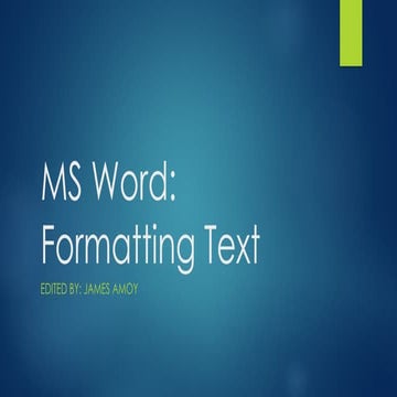 Q1 W1-3 Formatting Text (Font, Size, Color, Style).pptx