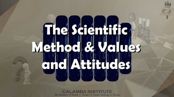 Importance of Scientific Attitudes and Basic Science Process Skills | PPTX
