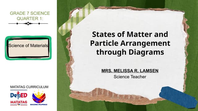 Grade 5 States of Matter | PPTX