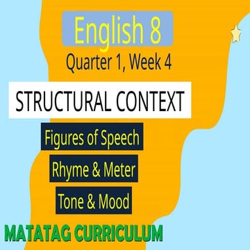 Elements, Techniques, and Literary Devices in Poetry | PPTX