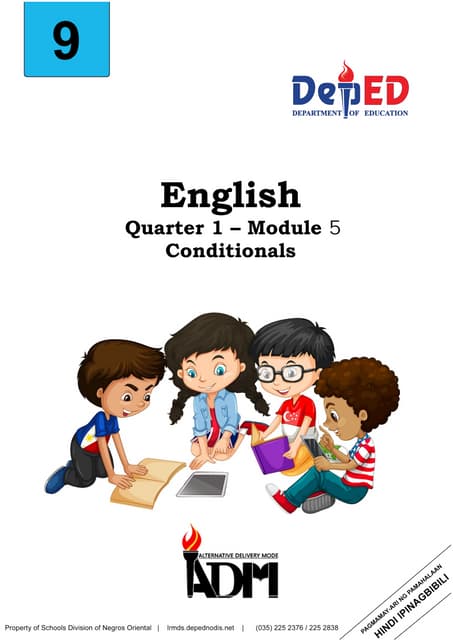 English 9 Quarter1 Week1 Module 1 Pdf