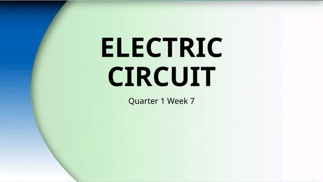 Series and Parallel Circuits | PPT | Computer Networking | Computing