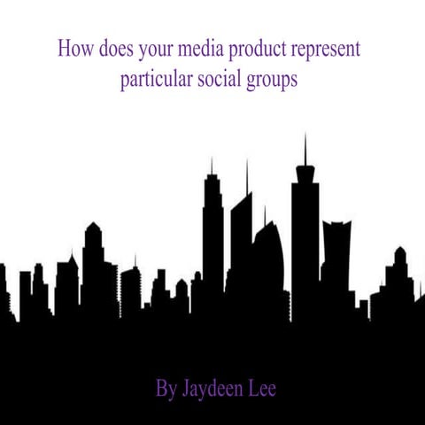 Representation, star, target audience | PPTX