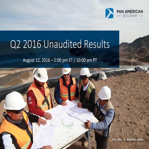 Q2 2016 Results Conference Call | PDF