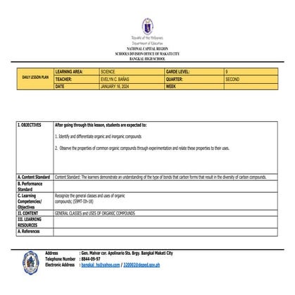 Q2-Daily Lesson Plan-SCIENCE-Grade-9.doc