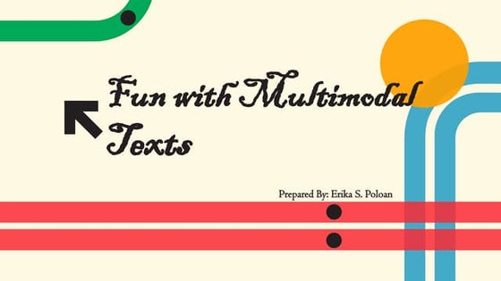 MULTIMODAL TEXTS ENGLISH GRADE 8 LESSON. | PPTX | Computer Animation ...