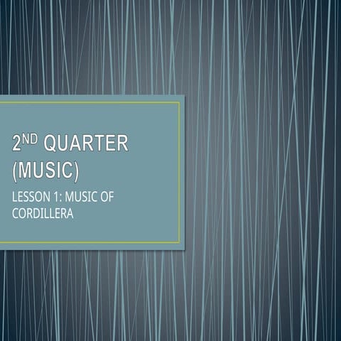 Q2-MUSIC -LESSON 1 CONTINUATION Q2-MUSIC -LESSON 1 CONTINUATION | PPTX
