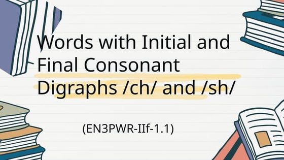 Consonant blends or Consonant digraphs? | PPTX