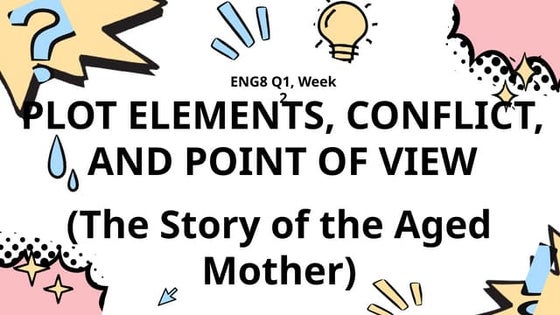 Elements of a Short Story for grade 9 | PPT