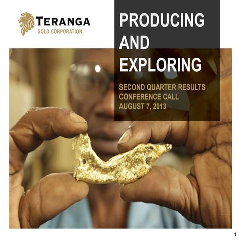 Teranga october presentation 10122011 | PDF