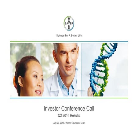 Q3 2016 Investor Conference Call Presentation | PDF