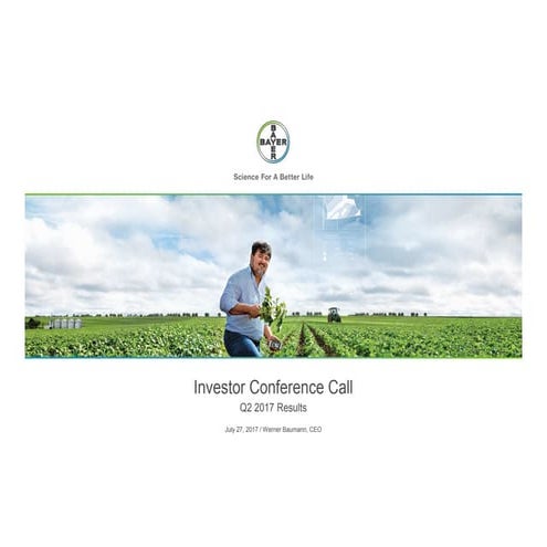 Q3 2016 Investor Conference Call Presentation | PDF