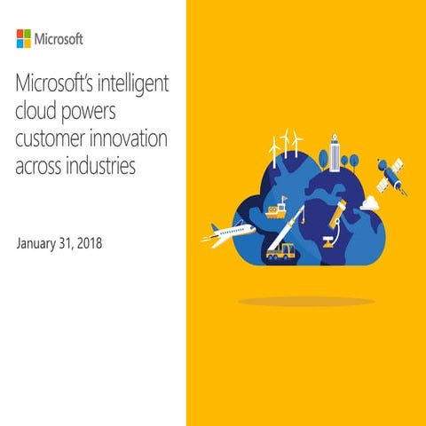 Customer success fuels Microsoft’s commercial cloud growth | PPTX ...