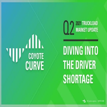 A Brief Overview of Truck Driver Shortage | PPTX