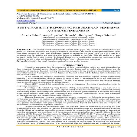 Sustainability Report Pdf
