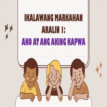 ESP 8 Quarter 2 Aralin 1: Pakikipagkapwa | PPTX