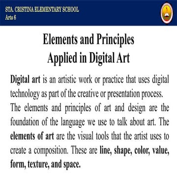 Quarter 2 Lesson in Elements and Principle of Art Grade 6, week 3.pptx