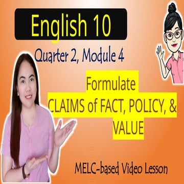 Claims of Fact, Value and Policy.pptx