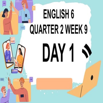 Quarter2- Week 6- ENglish grade 6.powerpoint | PPTX