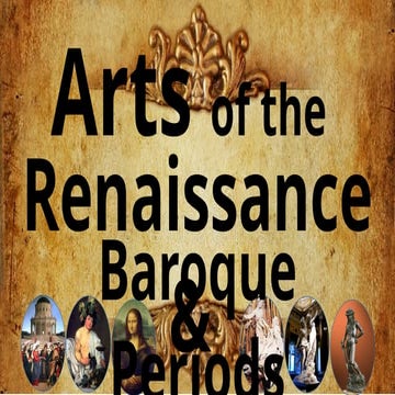 Arts of the Renaissance and Baroque Period MAPEH 9 | PPTX