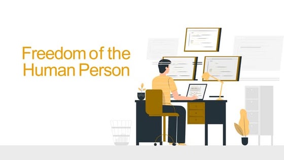 Freedom Slide for Philosophy, and different types of Freedom | PPT