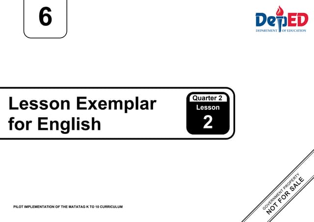 Week 1 Lesson Log for ALS | PDF