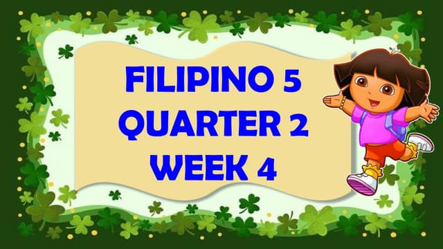 Powerpoint presentation Grade 1 Quarter 2 | PPT