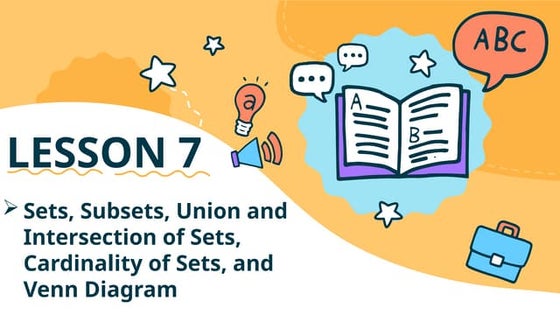 Math 7 | lesson 1 Sets | PPT