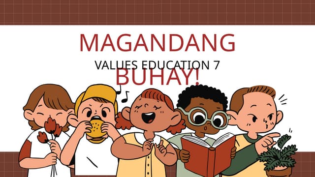 Panalangin Bilang Matibay na Pundasyon ng Pamilya Edukasyon sa Pagpapakatao 7 | PPTX