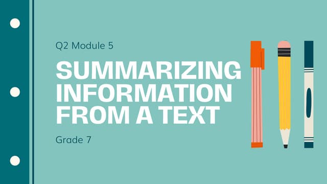 Different text types | PPTX