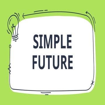 SIMPLE FUTURE (WILL) / FUTURO SIMPLES (WILL) | PPTX