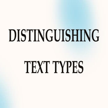 The 5 types of Informational Text Structures | PPTX