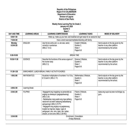 Q2 WHLP W1-8.docx dll all subject nicajo | DOCX