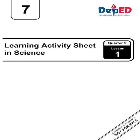 Q2_WS_Science 7_Lesson 1_Week 1.pdf lesson | PDF