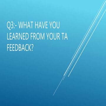 Q3 evaluation | PPT